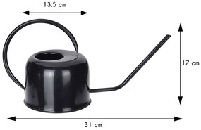 Konev na zalévání Simple, 1, 1 l, černá