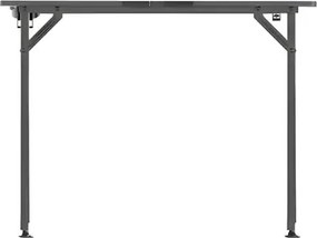ULTRADESK ENTER V2 černá / Herní stůl / 100 x 60 x 75 cm / držák sluch