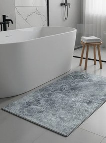Koberec LOTUS 7 šedý / stříbrný