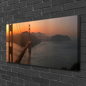 Obraz na plátně Most Architektura 125x50 cm