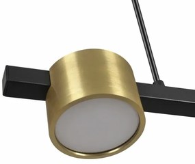 LED Lustr na lanku MIRELLA 4xGX53/6W/230V zlatá/černá