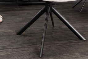Designová otočná židle Vallerina šampaňská béžová