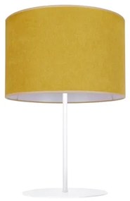 Duolla - Stolní lampa BRISTOL 1xE14/15W/230V pr. 17,5 cm žlutá/bílá