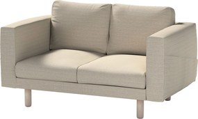 Potah na pohovku IKEA Norsborg 2-místná barva béžová látka pletený vzor