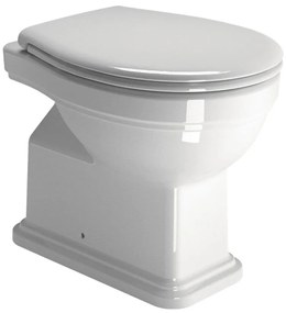 GSI CLASSIC WC mísa stojící, 37x54cm, zadní odpad, bílá ExtraGlaze - 871111