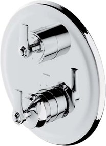 OMNIRES Armance - Termostatická baterie pod omítku, pro 3 spotřebiče, s tělesem, chrom AM5238-6CR