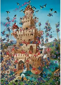 HEYE Puzzle Otevíračka sejfů Suzie / 1000 dílků / 50 x 70 cm