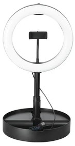 Hama | Hama - LED Stmívatelné kruhové světlo se stativem LED/9,2W/5V pr. 26,5 cm + DO | HM0128