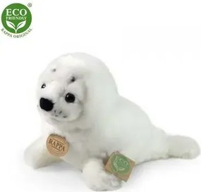 RAPPA Plyšový tuleň 25 cm / ECO-FRIENDLY / od 0 měsíců