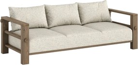 Světle šedá pohovka 225 cm Bare – Karup