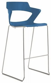 Barová židle AOKI 2160/SB PC - plastová - 3D4653