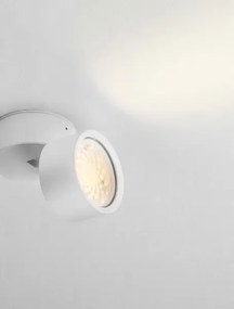 Minimalická bodová svítilna Pull Bílá