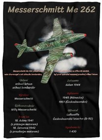 Deka Messerschmitt Me 262 (Podšití beránkem: NE)