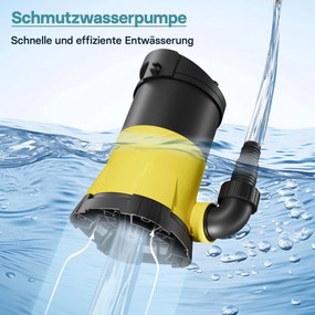 Ponorné čerpadlo XPOtool – 5,000 l/h, 250 W, 6 m (51530)
