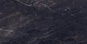 Mexen Sintra Black gres glazovaný rekt. G1, dlaždice podlahová-stěnová 120 x 60 cm, vysoký lesk - TL204-120-060-00