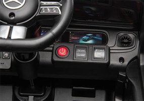 LEAN CARS Akumulátorové vozidlo Mercedes G 4x4 24 V 2580, černé