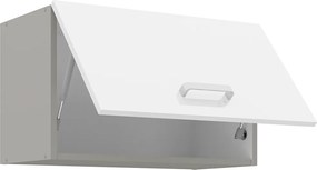 BIANCA sb | horní skříňka 60 GU-36 1F výklopná | 60 cm | světle šedá/bílá lesk