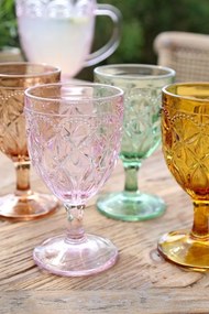 Set 6ks barevných skleniček na víno Saint-Émilion - Ø 8*15 cm / 250ml
