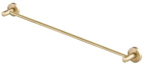 Gamma Roy, 1-řadý držák na ručníky 562mm, zlatá matná, GMA-URD-ROY-BGD