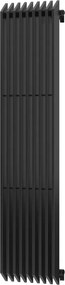 Mexen Aurora dekorativní radiátor 1800 x 450 mm, 1347 W, černý - W212-1800-450-00-70
