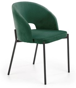 Jídelní židle  Karta (tmavě zelená). 1048918