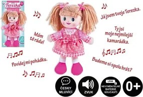 TEDDIES Panenka Terezka / Hadrová / plyš / 30 cm / mluvící