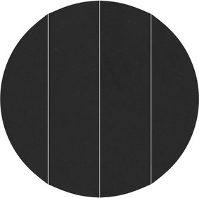 vidaXL Podložka pod bazén Černá Ø 500 cm Netkaná tkanina