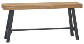 vidaXL Lavice 110 cm masivní teakové dřevo
