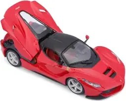 Bburago RACE+PLAY Ferrari LaFerrari červená / 1:24 / od 3 let