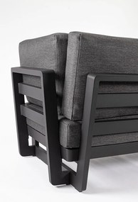 BIZZOTTO Zahradní rohová pohovka INFINITY antracit 253 cm 0663431