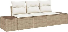 Set pohovek 3 ks Béžová polyratan 3346921