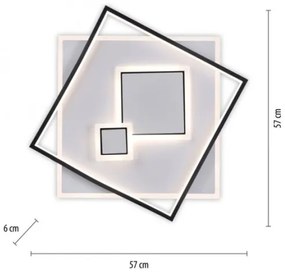 Paul Neuhaus 6390-16 - LED Stropní svítidlo MAILAK LED/37W/230V