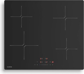 Klarstein PowerGlide indukční varná deska | Odolná proti poškrábání | 4 varné zóny | 7400 W | 60 cm