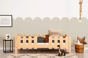 Adeko Dětská dřevěná postel Olaf S - 160x80
