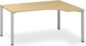 Ergonomický stůl ProOffice B 180 x 120 cm, pravý, divoká hruška