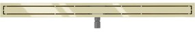 Mexen Flat M13 lineární odtok 2v1 110 cm, Zlatá - 1510110