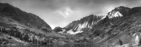 Obraz majestátní hory s jezerem Varianta: 120x40