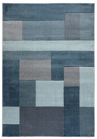 Flair Rugs koberce Kusový koberec Hand Carved Cosmos Denim Blue ROZMĚR: 80x150