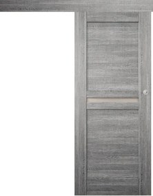 posuvné interiérové dveře na stěnu vasco doors MADERA model 2 Průchozí rozměr: 70 x 197 cm, Orientace dveří: Levé dveře, Dekor: Dub skandinávský