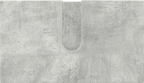 Sada koupelnového nábytku 2 ks Betonově šedá 61 x 35 x 64 cm 3392936