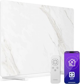 Klarstein MarmoHeat infračervený panel | 600 W | 5 - 9 m² | design mramoru | 70 cm x 100 cm