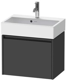Duravit Ketho.2 - Umyvadlová skříňka 44x58x39 cm, 1 zásuvka, grafit mat K25073049490000