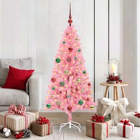 Vánoční stromeček Růžová 150 cm PVC 3396424
