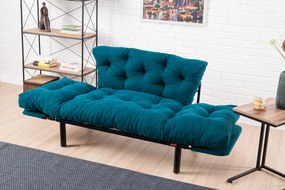 Atelier del Sofa 2-místná pohovka Nitta - Petrol Blue, Modrá