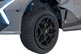 Elektrické autíčko Lamborghini Revuelto XL STRONG šedé