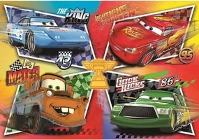 Clementoni 26332 Puzzle Auta: Silná čtyřka MAXI 60 dílků / od 4 let