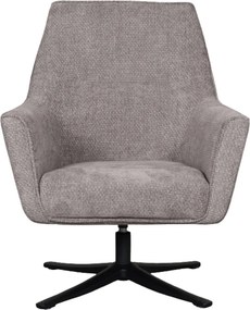 LABEL51 Designové otočné křeslo TOD šedé CM-55.027