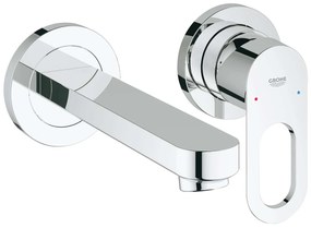 Grohe BauLoop - Umyvadlová baterie pod omítku s tělesem, 2-otvorová instalace, chrom 20289000