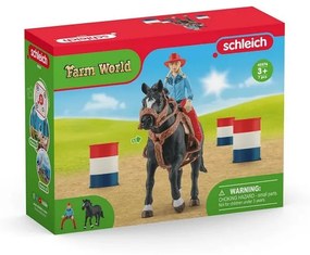 Schleich 42576 Kovbojský závod kolem barelů