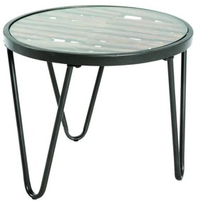 Mørtens furniture Konferenční stolek Leo, 43 cm, antracitová